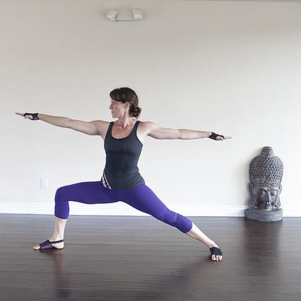 Virabhadrasana II "Warrior II Pose" – YogaPaws